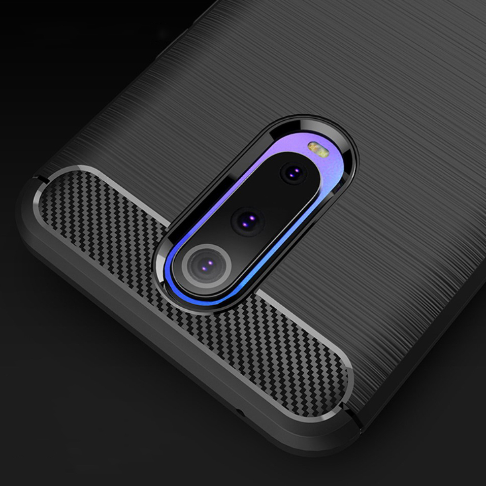 Flexi Slim Carbon Fibre Case for Oppo R17 Pro (Black)